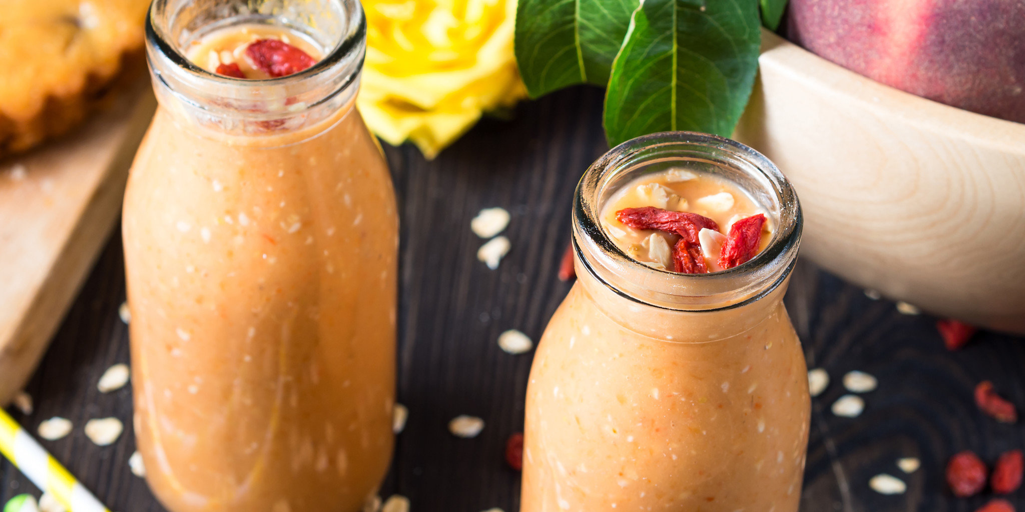 Ginger Peach Shake